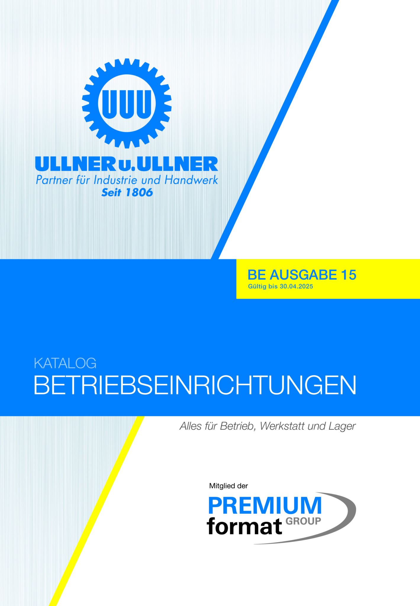 Betriebseinrichtungen - Ullner u. Ullner